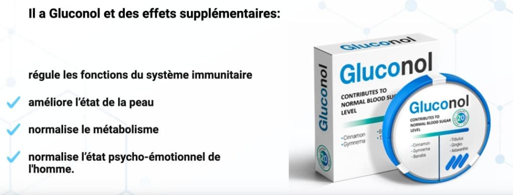Gluconol Site Officiel en France - Acheter, Meilleur Prix